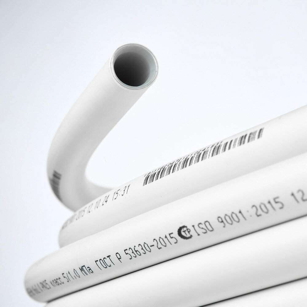 Труба металлопластиковая Valtec V1620.100, PEX-AL-PEX, 16мм, 2,0мм, бухта 100м