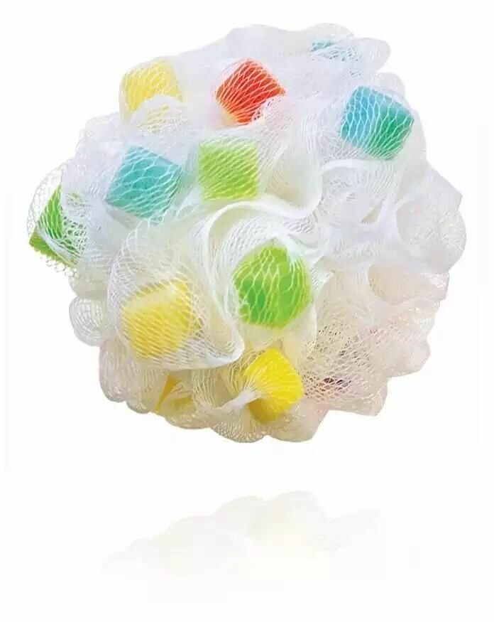 Мочалка детская Insula "Baby Шар" диаметр 13 см, нейлон, поролон