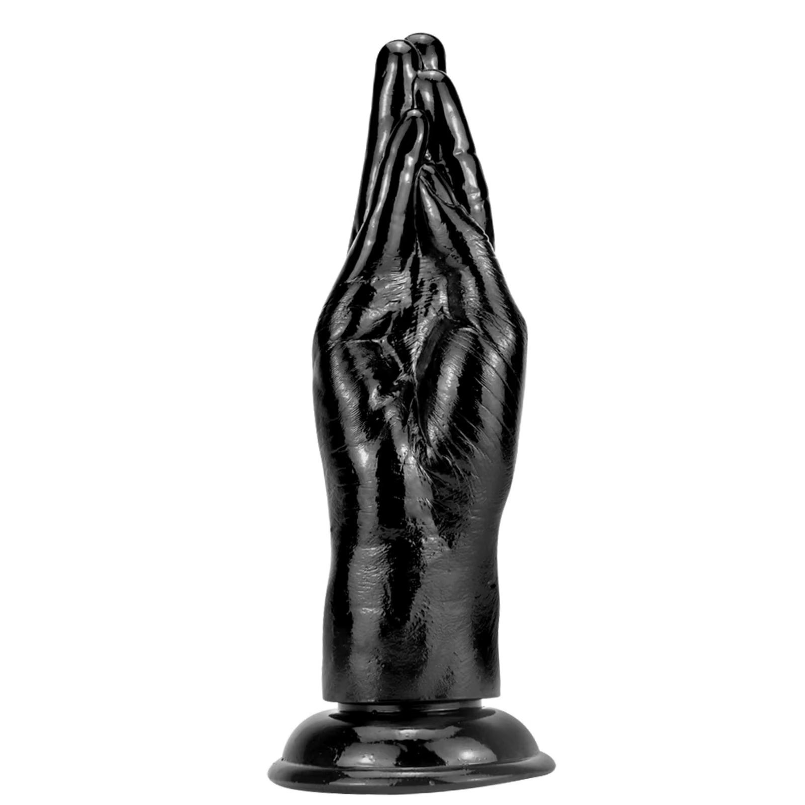 Рука на присоске черный фаллоимитатор приятный силикон Huge dildo