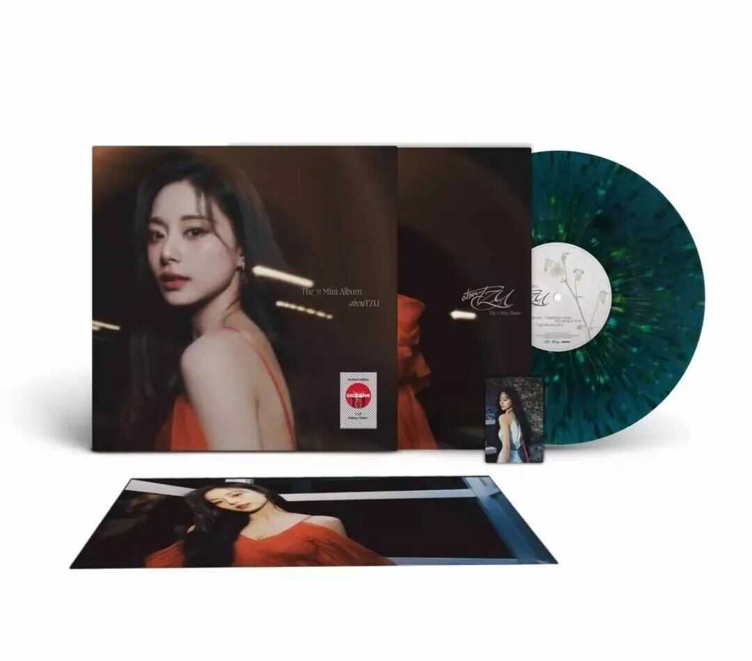 Tzuyu (Twice) - abouTZU (2024)/Limited Edition - Галактика зеленый/Виниловая пластинка