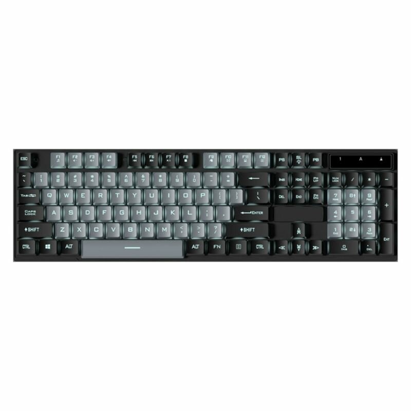 Игровые клавиатуры с подсветкой для ПК с механическим ощущением и эргономичными геймерами