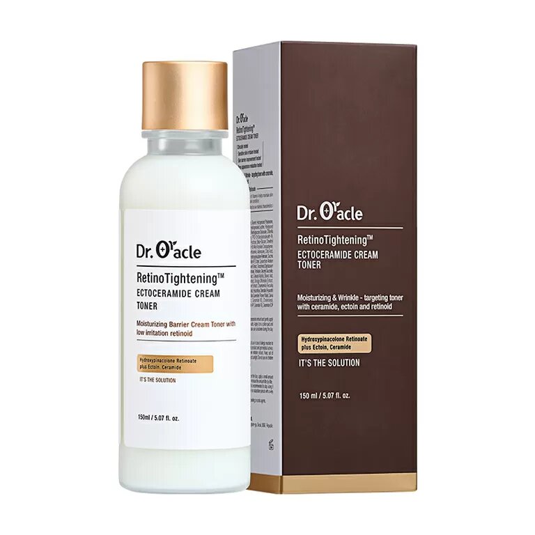 DR.ORACLE RetinoTightening Ecto Ceramide Cream Toner Крем-тонер с ретинолом и эктоцерамидами 150 мл