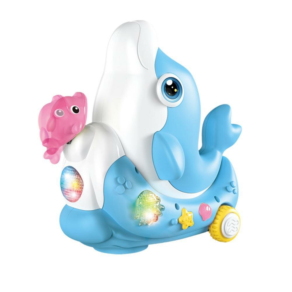 Детская музыкальная электрическая игрушка "дельфин"