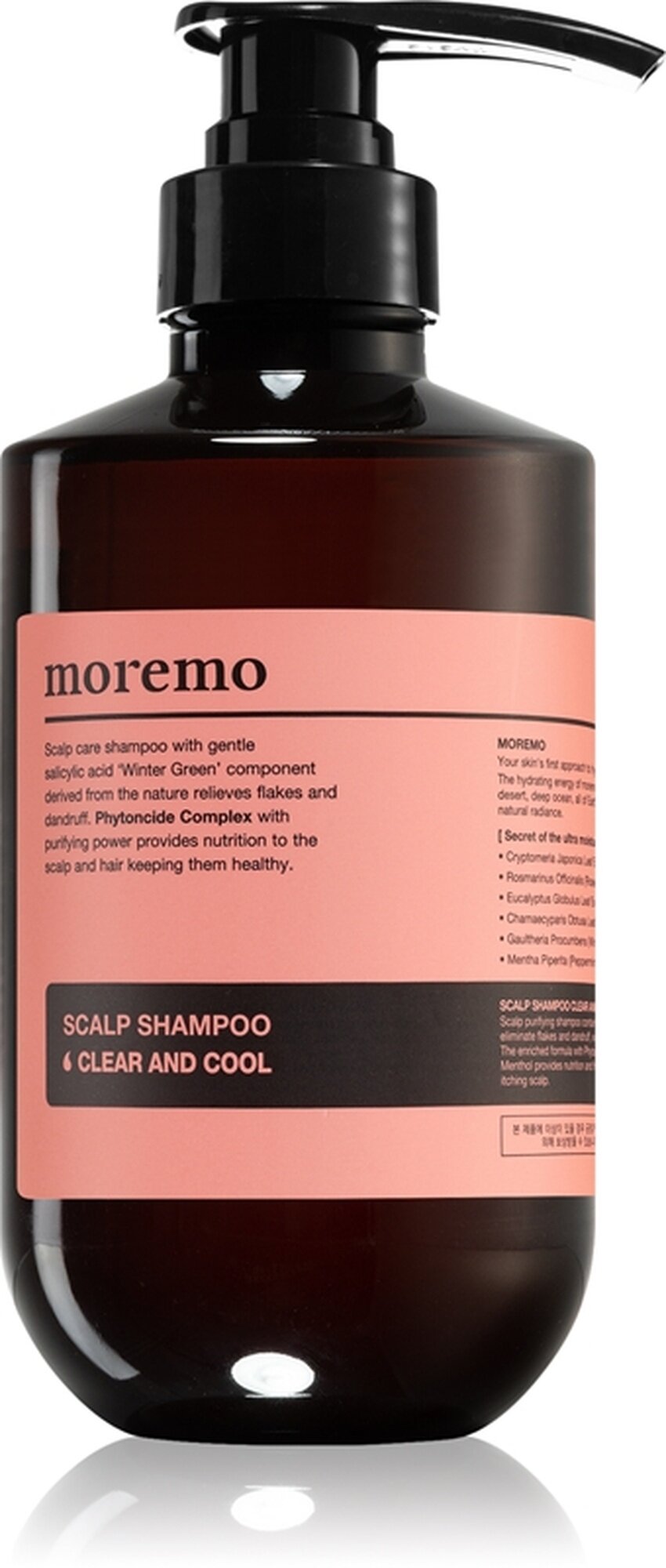 Moremo Глубокоочищающий шампунь против перхоти Scalp Shampoo Clear And Cool 500 мл