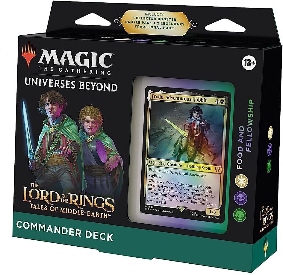 Колода MTG Commander Deck: Food and Fellowship Universes Beyond - The Lord of the Rings: Tales of Middle-Earth на английском языке