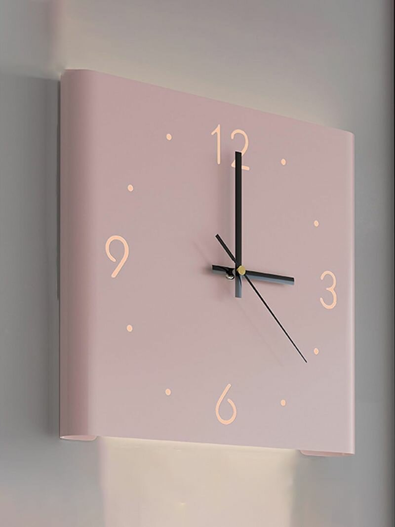 Угловые Часы Настенные С Подсветкой