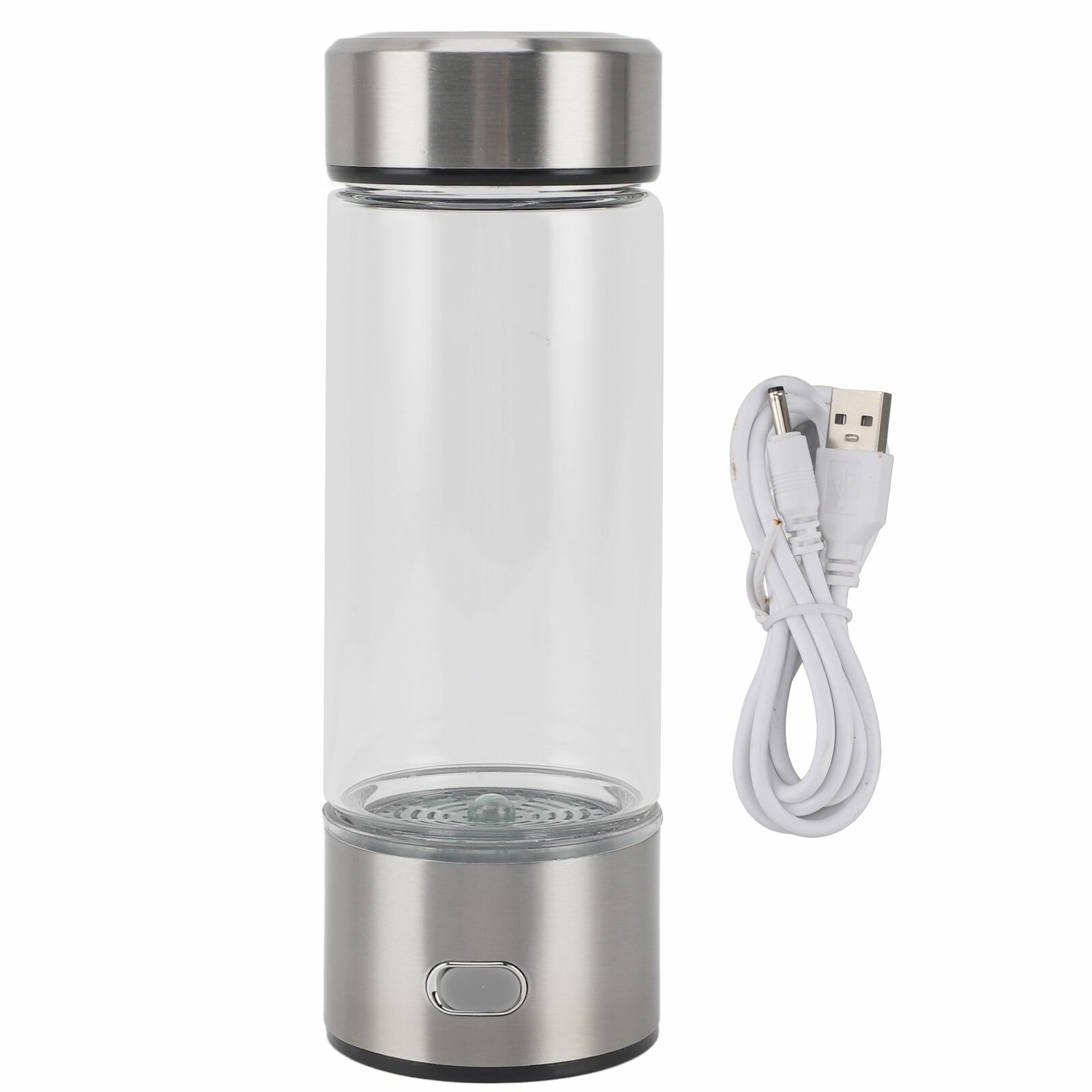 Портативный генератор водородной воды, стеклянная бутылка, ионизатор