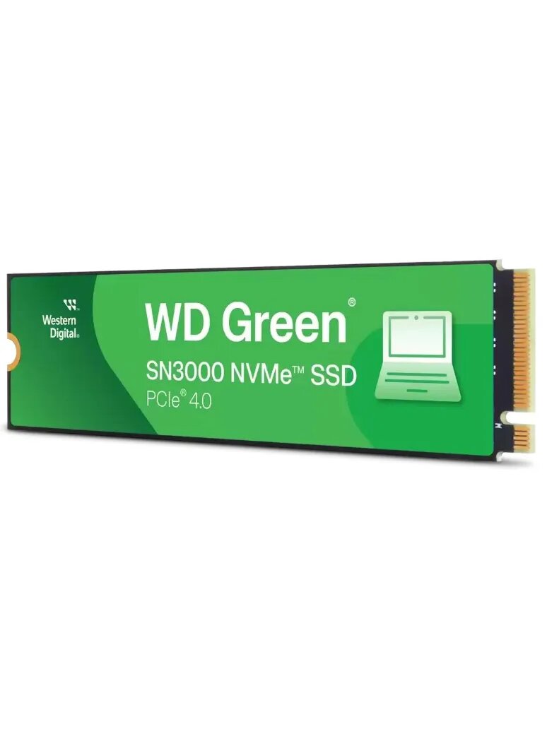 Накопитель SSD Western Digital WDS100T4G0E М.2 2280, 1000ГБ, 4 бит QLC, 3D NAND, QLC, PCIe 4.0 x4