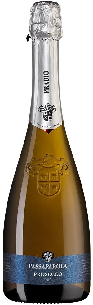 Игристое вино "PassaParola", Prosecco DOC Spumante Brut