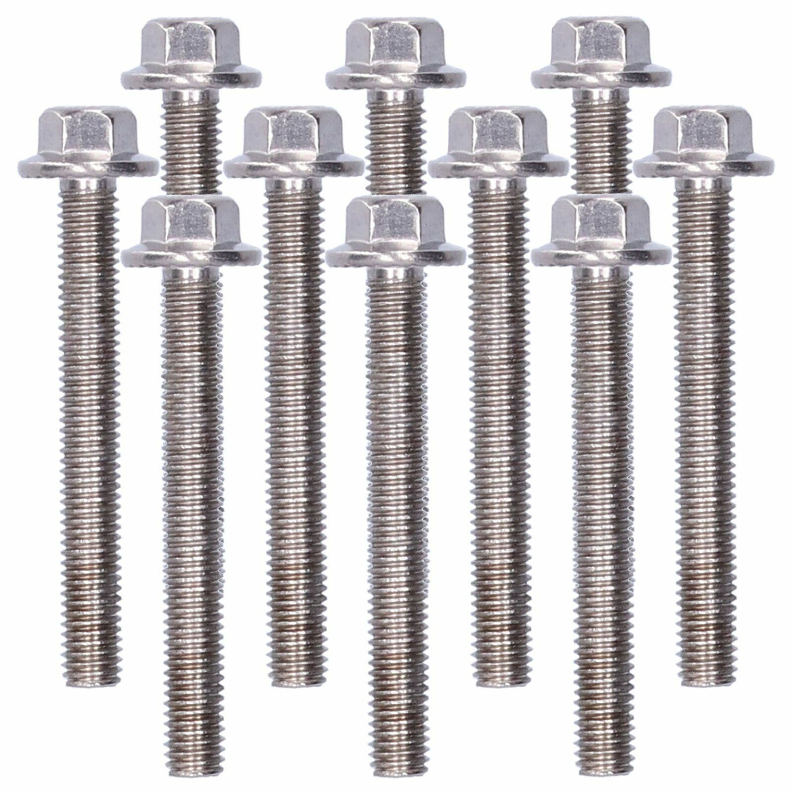 10 шт. фланцевые болты M5x40 мм (304 нерж. сталь)