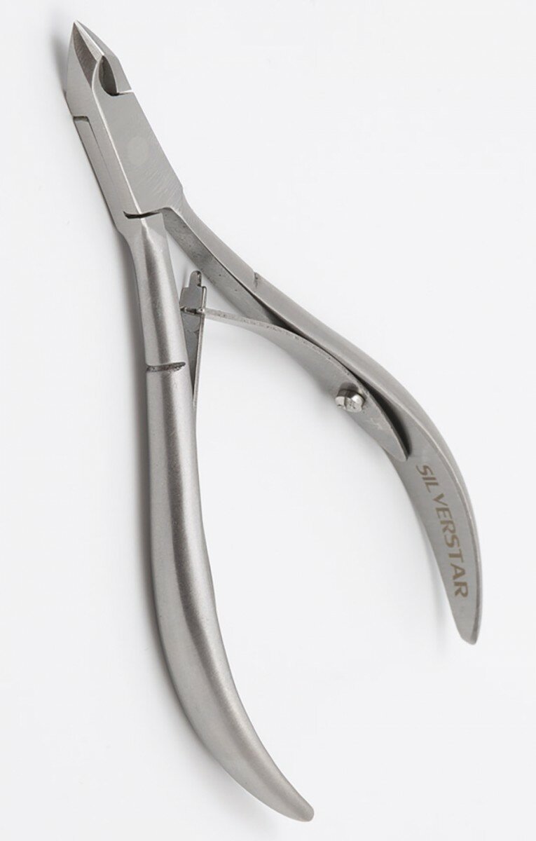 Кусачки для кутикулы Pro 14 (5мм), классическая форма Silver Star