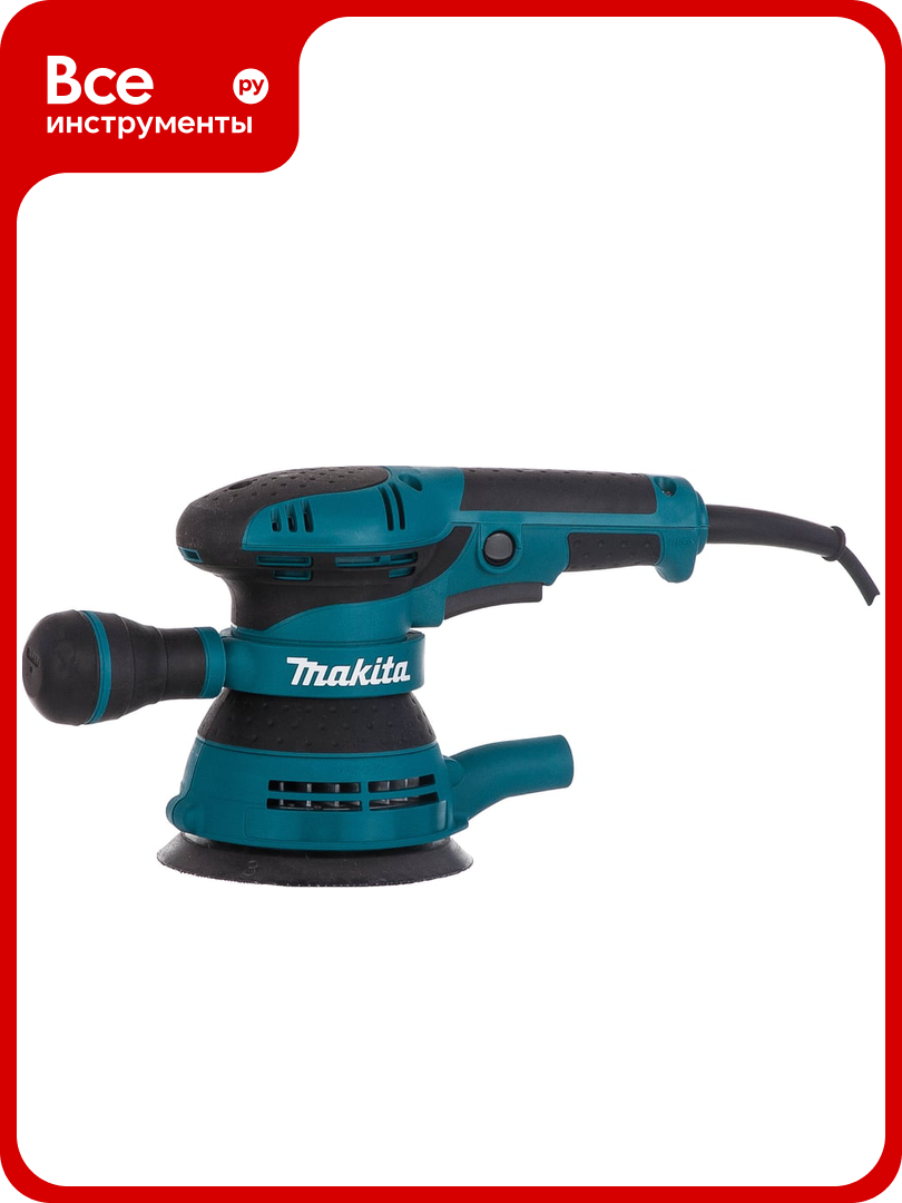 Эксцентриковая шлифмашина Makita BO5040 для шлифования и полировки поверхностей