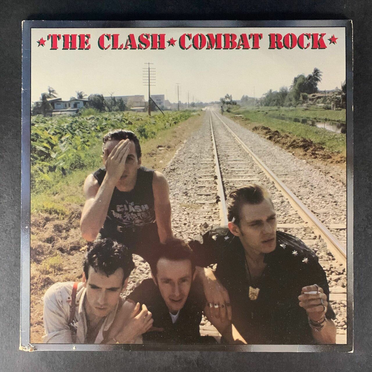 The Clash - Combat Rock (EU First Press) (б/у виниловая пластинка, LP)