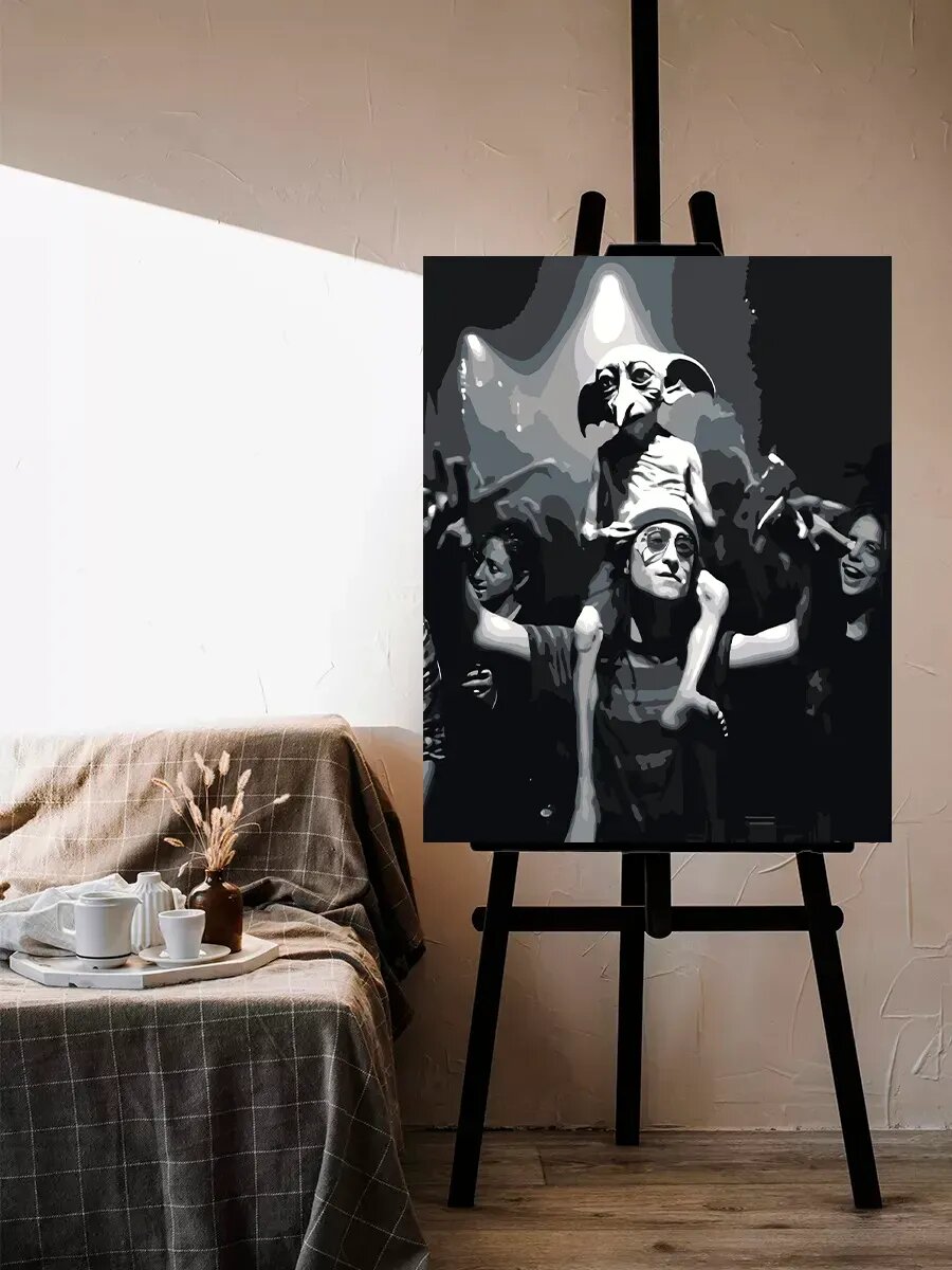 Картина по номерам Гарри Поттер и Добби Тусовные Клуб