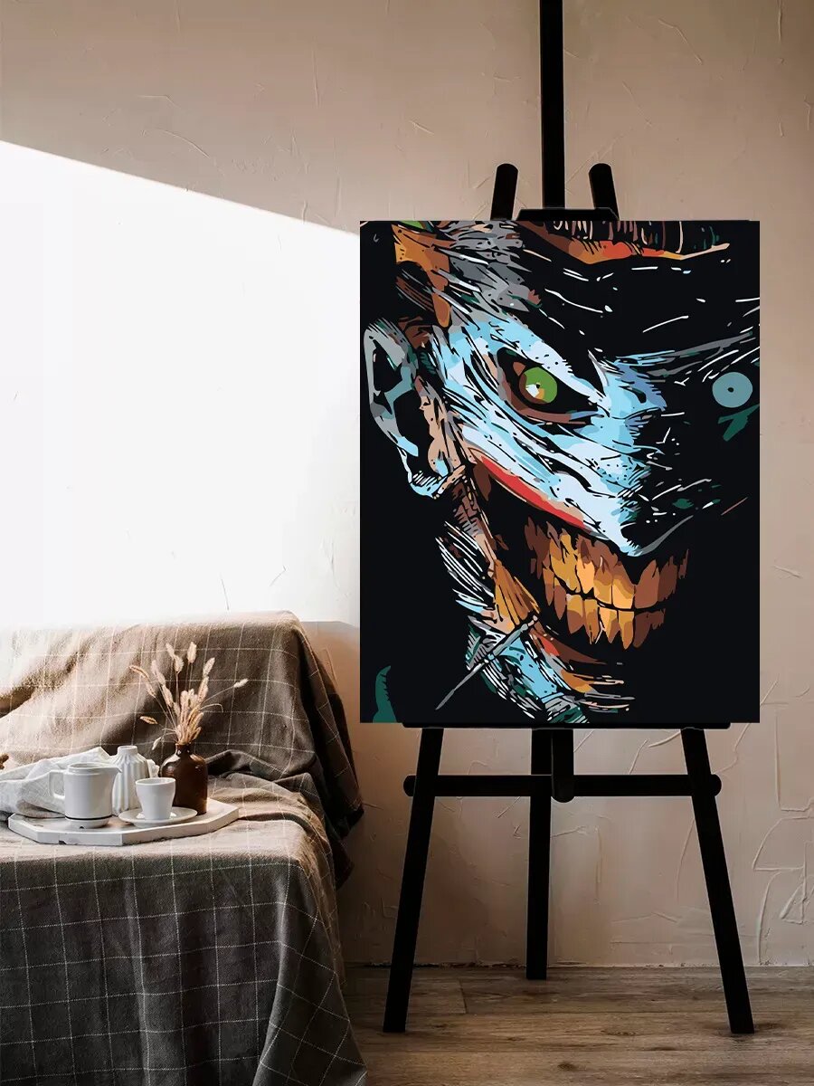 Картина по номерам Грег Капулло Джокер Марвел DC Comics