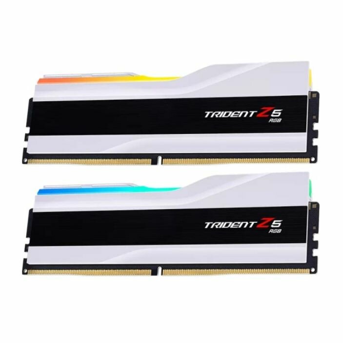Оперативная память G.SKILL TRIDENT Z5 RGB White (F5-6000J3636F32GX2-TZ5RW) DIMM DDR5 64 ГБ - DDR5, 32 ГБ х 2 шт, 6000 МГц