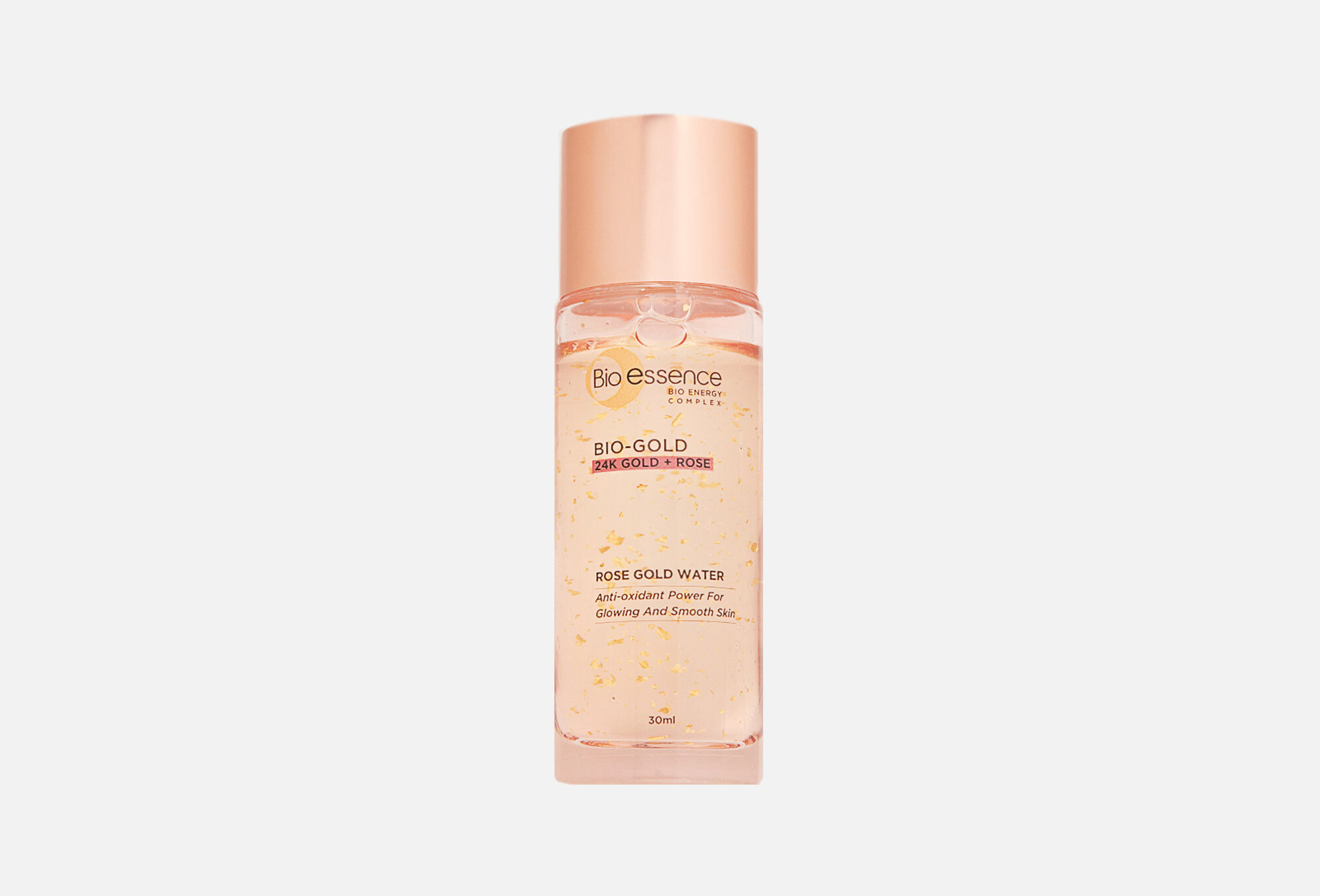 Вода для сияния и гладкости кожи лица BIO ESSENCE GOLD ROSE 30 мл