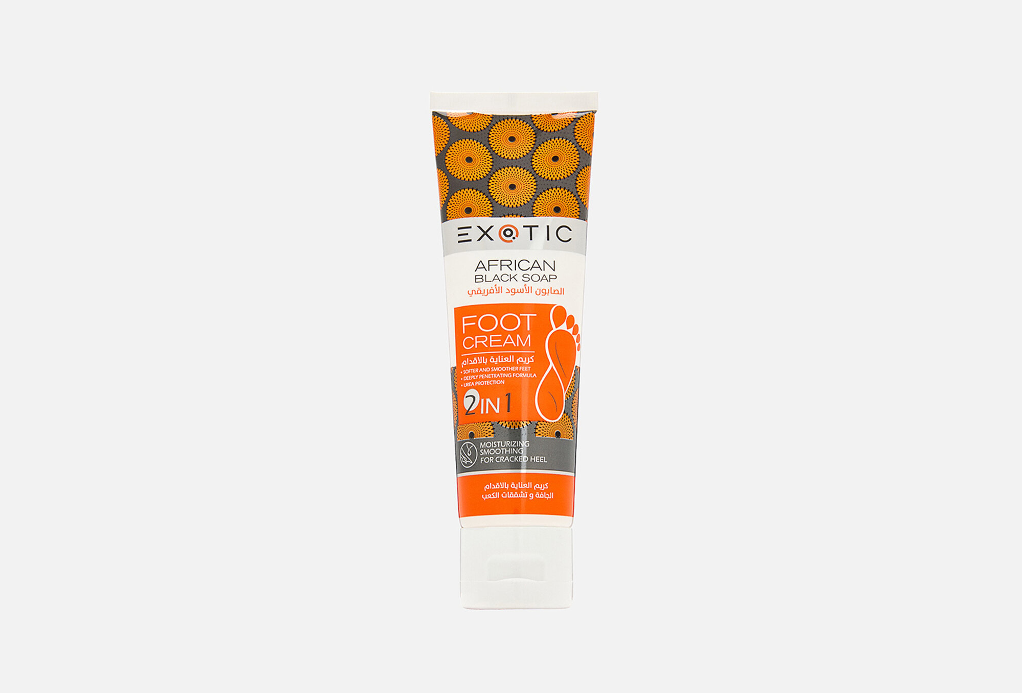 Крем для ног EXOTICMOOD Black African Soap 100 мл
