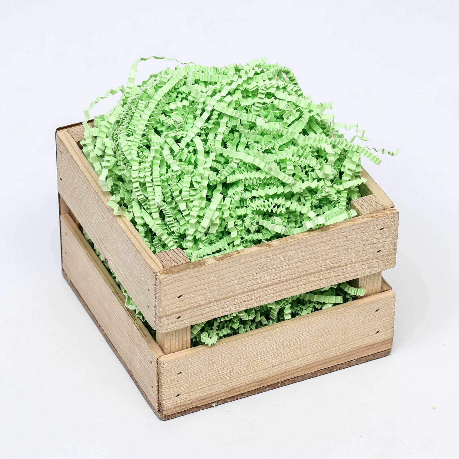 Наполнитель бумажный для подарков, салатовый, 50 г, тематика праздника: день рождения