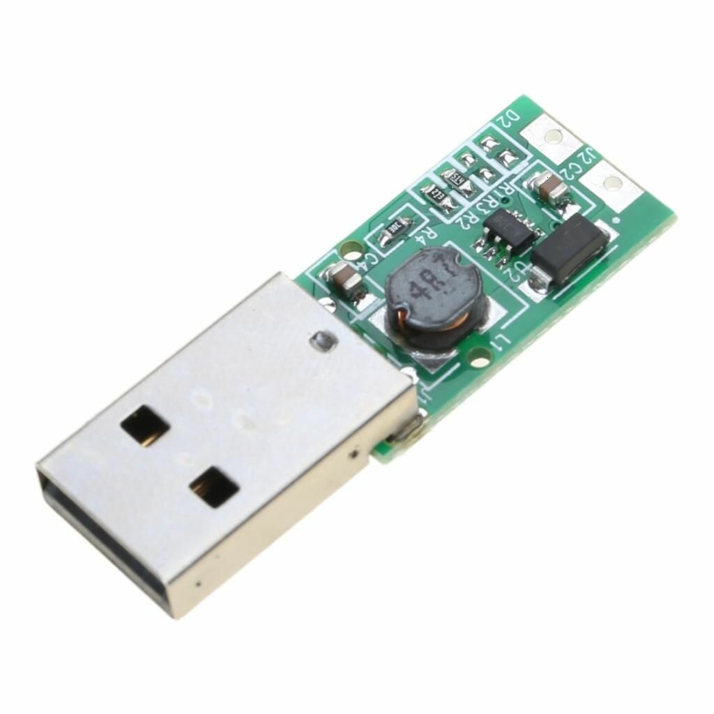 Преобразователь 5V в 12V, Зеленый
