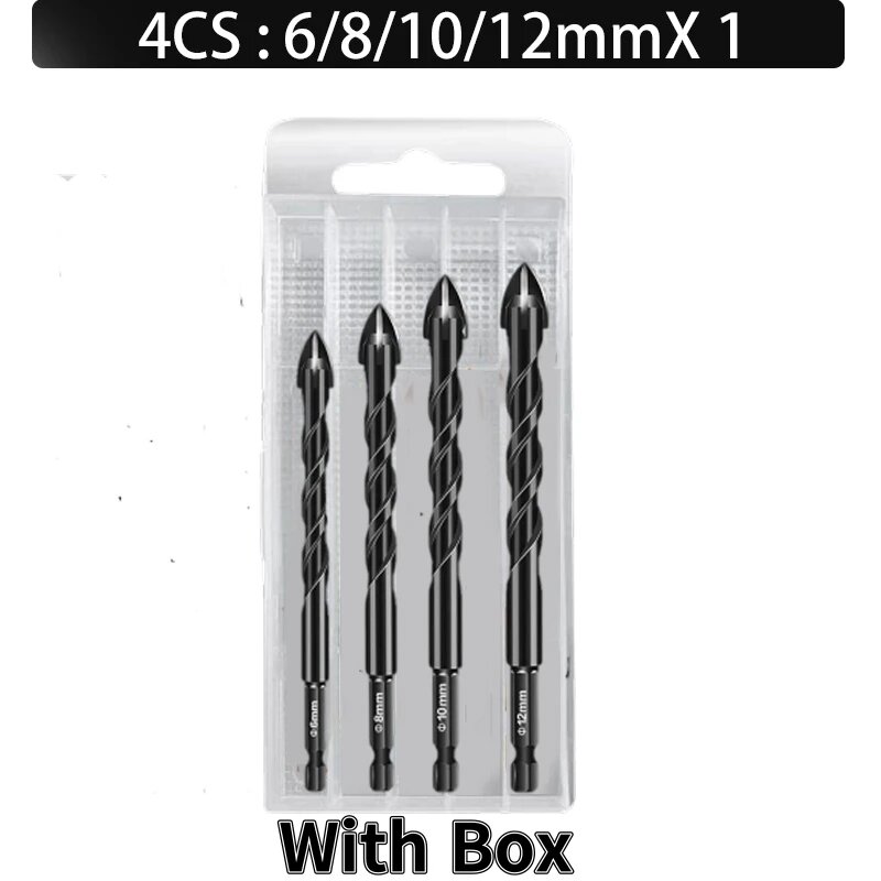 Набор сверл для каменной кладки из титановой стали 7 шт. 4PCS SET 2