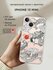 Чехол на Apple iPhone 13 mini / Айфон 13 мини с принтом "Драконы и Солнце", проз...