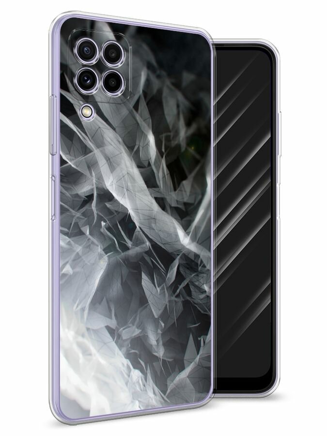 Чехол на Samsung Galaxy A22 / Самсунг Галакси A22 с принтом "Абстракция 9"