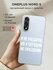 Чехол на OnePlus Nord 5 / Ван Плас Норд 5 с принтом "Я не подарок", прозрачный