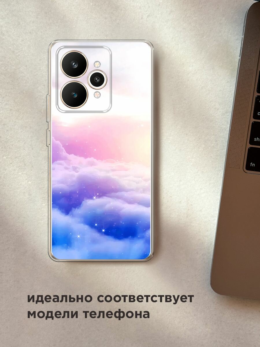 Силиконовый чехол на Realme 15 / Реалми 15 с принтом "Небеса" — фото 1