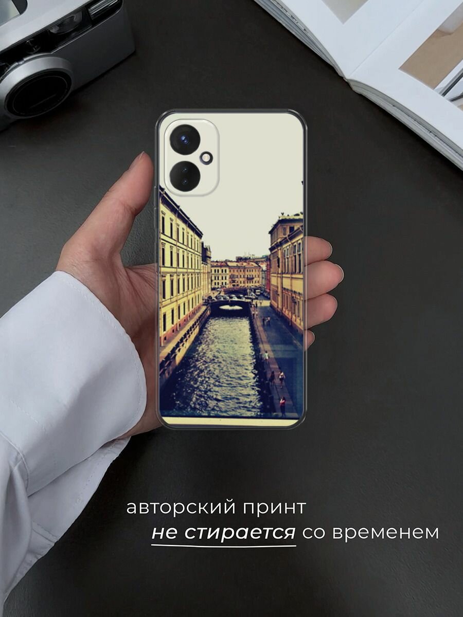Чехол на Tecno Spark 9 Pro / Техно Спарк 9 Про с принтом "Санкт-Петербург" — фото 1