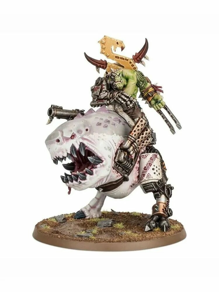 Смола вархаммер 40000 миниатюра Warhammer 40000 Orks Mozrog Skragbad миниатюры днд Фигурка для настольной игры