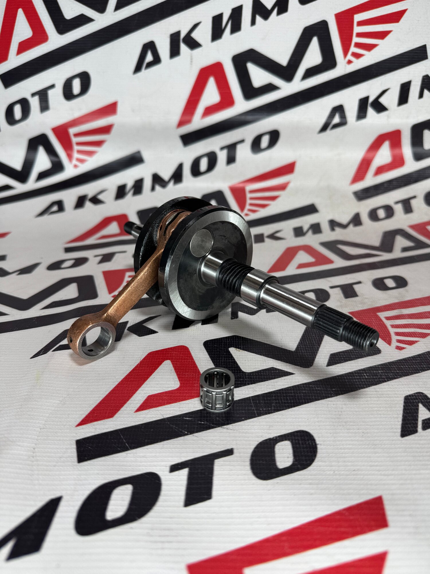 Коленвал Honda Dio AF27 (толстый вал) (+сепаратор)