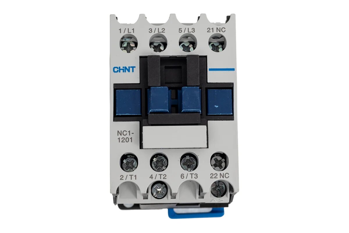 CHINT NC1-1201 Контактор 12А 230В AC-3 50Гц 1НЗ 221128 для автоматизации электроустановок