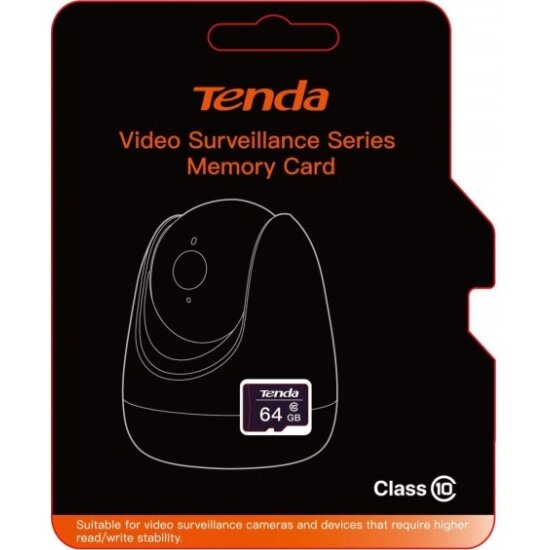 Карта памяти Tenda CM064 MicroSD 64 Гб