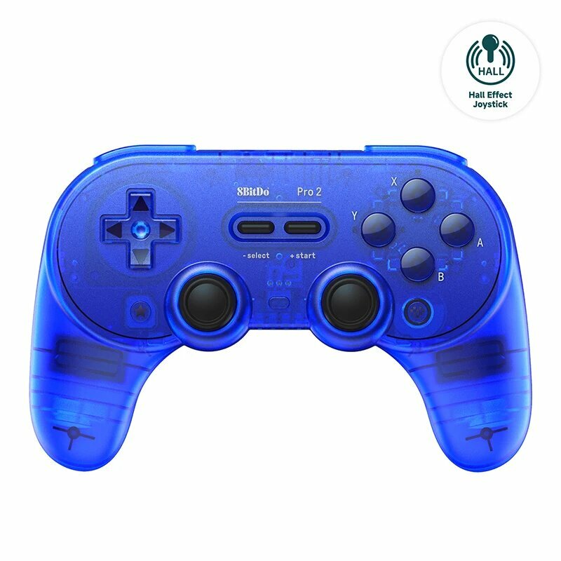 8BitDo New Pro 2 геймпад для Nintendo Switch, Blue(Hall)