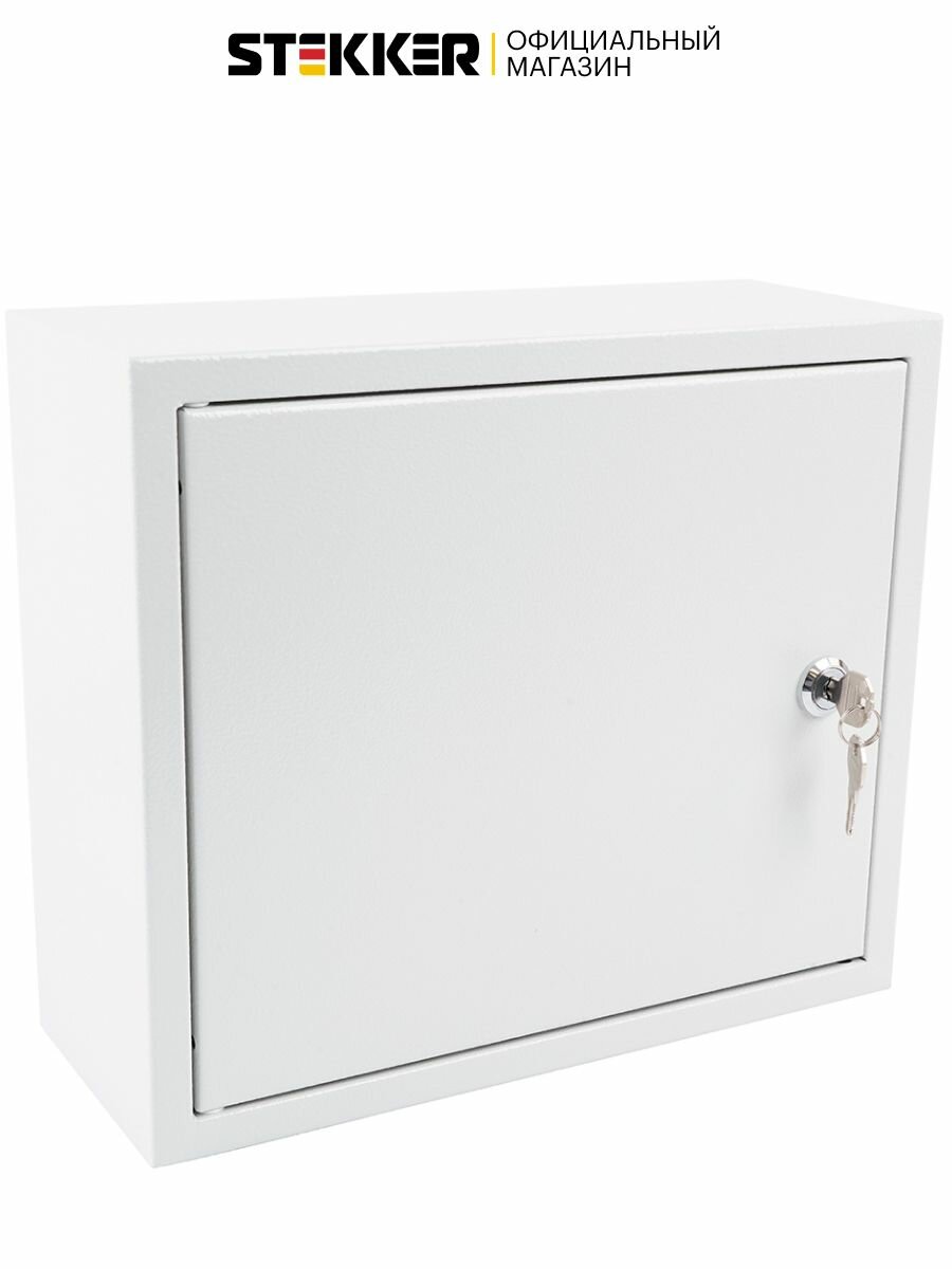 Шкаф навесной распределительный IP31, 12 модулей, сталь, Stekker EBX60-1/12-31 ArcaMetal 50531