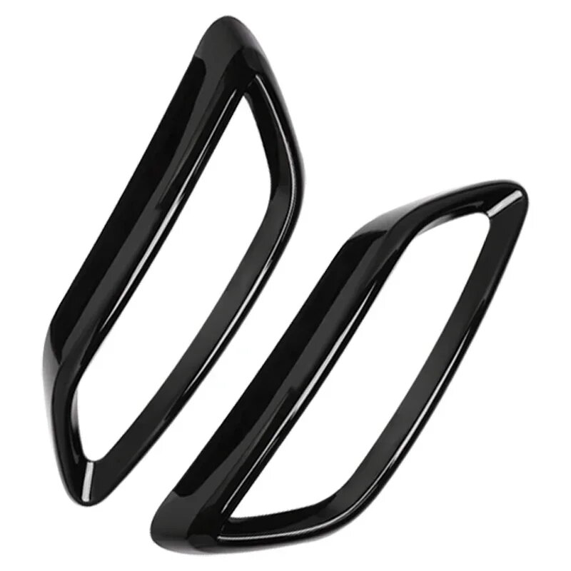 Автомобильная выхлопная рамка, декоративная крышка, наклейки, отделка для Audi A3 8Y 2021 2022, спортивные аксессуары для внешней трубы