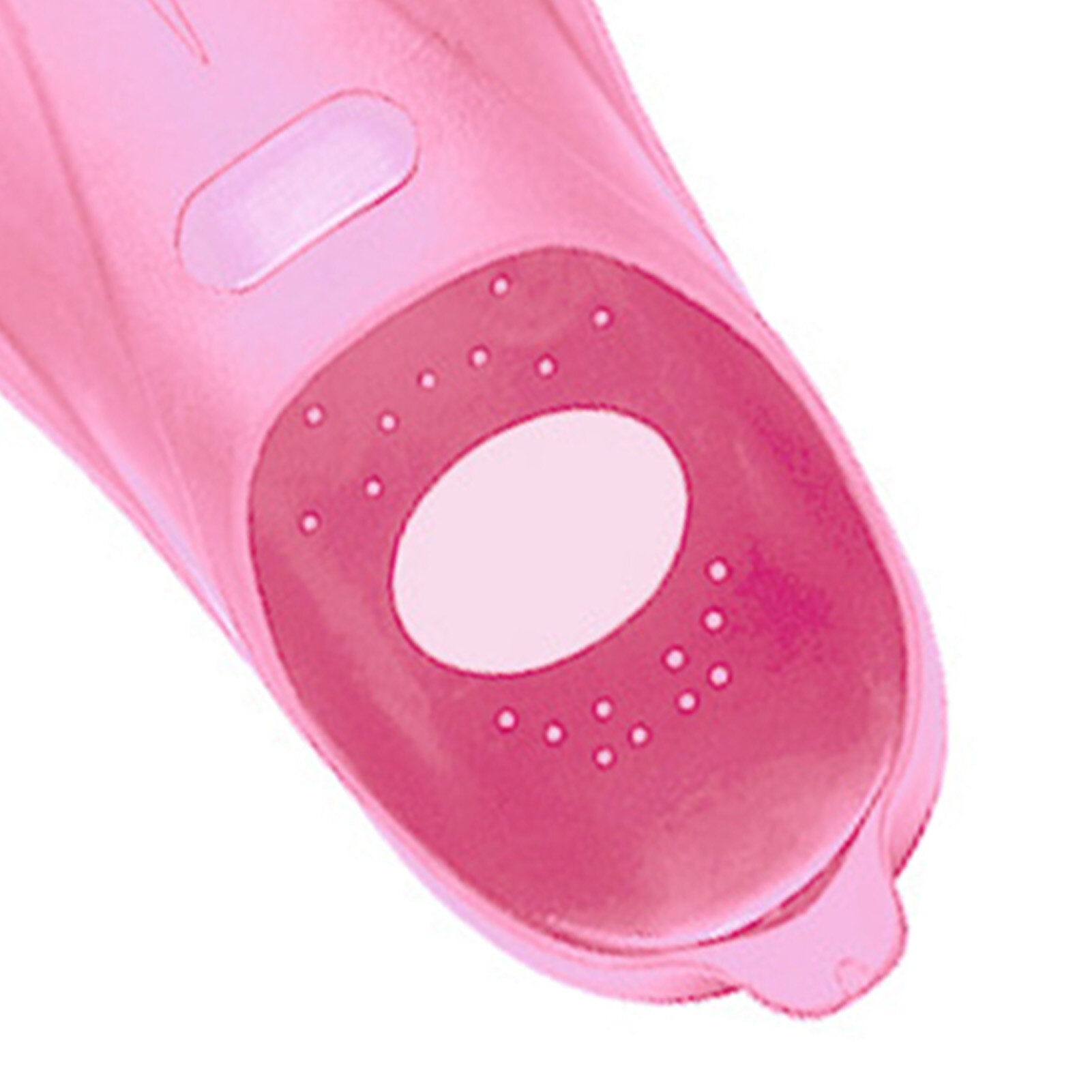 Пара детских ласт для тренировки плавания, ласты для обучения плаванию для мальчиков и девочек, розовые, белые, XXXS (32-33)