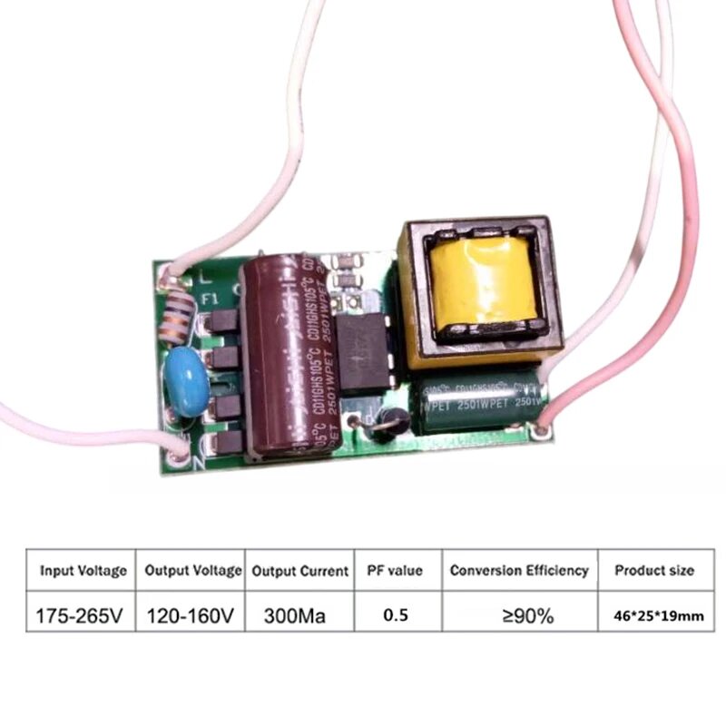 LED Driver Transformer 3W 5W 8W 18W 36W 36-50W