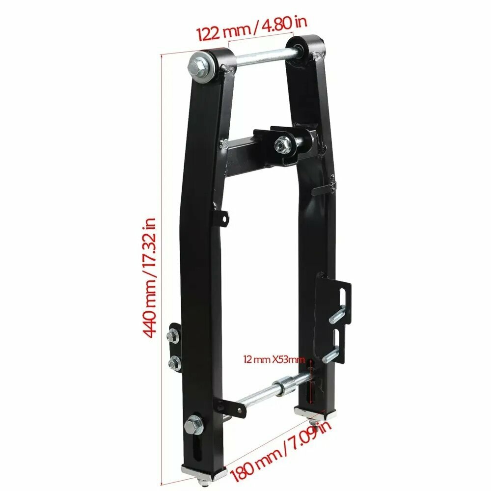 PERSISTENCE 12-дюймовый задний маятник для дискового тормоза, ось колеса 12 мм, грязевой пит-байк CRF50 XR50 SSR110 Мотошины 145/16 R8 128 A6