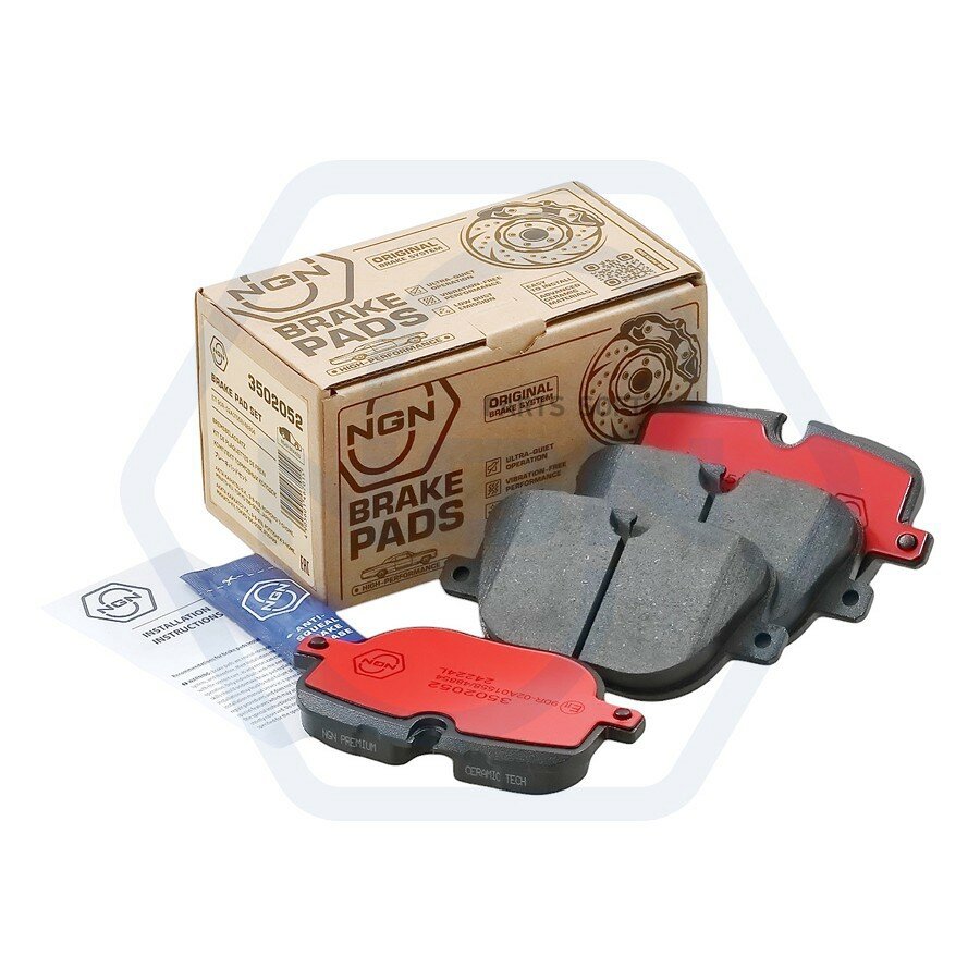 NGN 3502052 Колодки тормозные керамические задние LAND ROVER Range Rover III 09> / Range Rover Sport I 09> ()