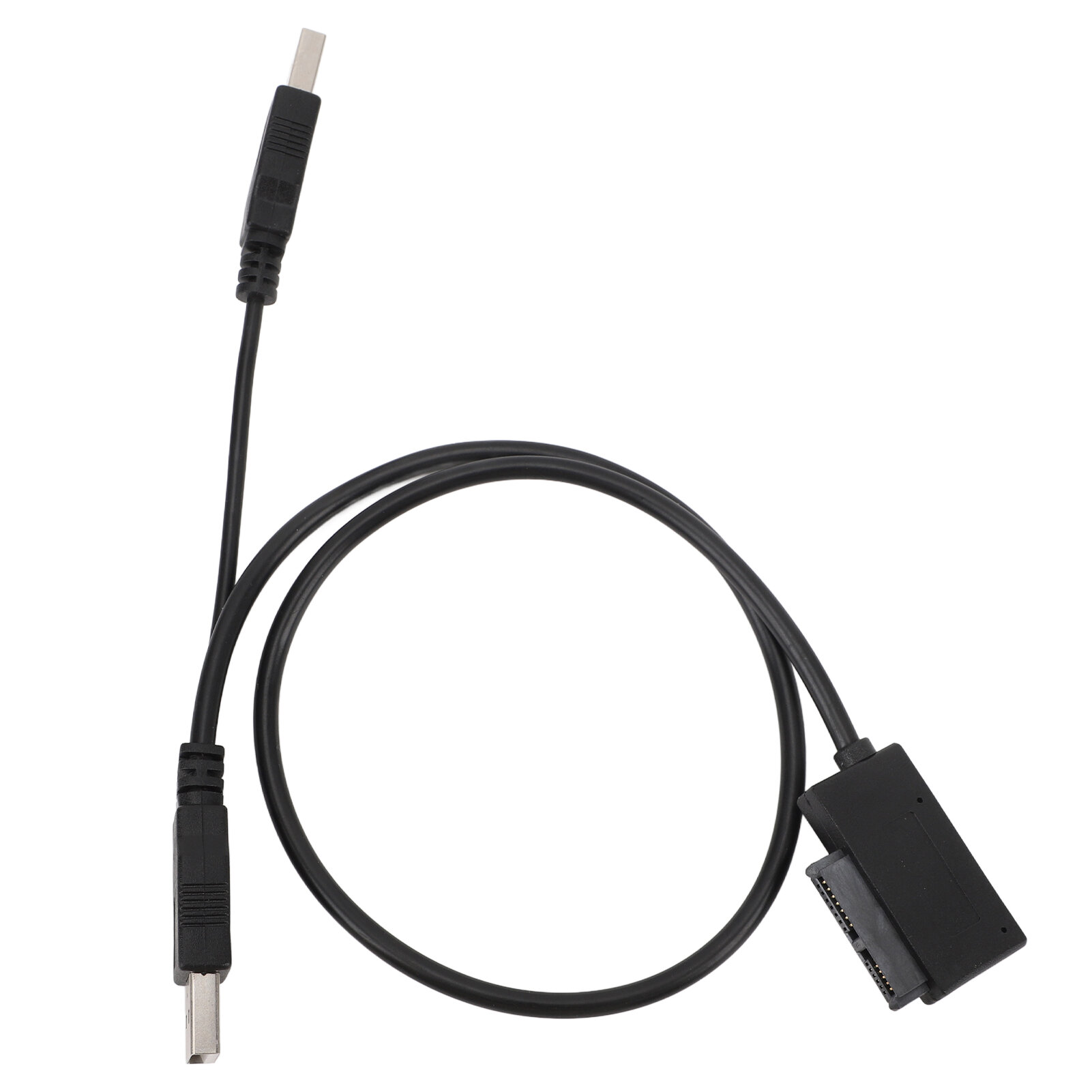 Кабель-адаптер USB - 7+6 13-контактный Slimline SATA, 480 Мбит/с, поддерживает горячую замену кабеля USB 2.0 - SATA для привода CD DVD ROM ноутбука