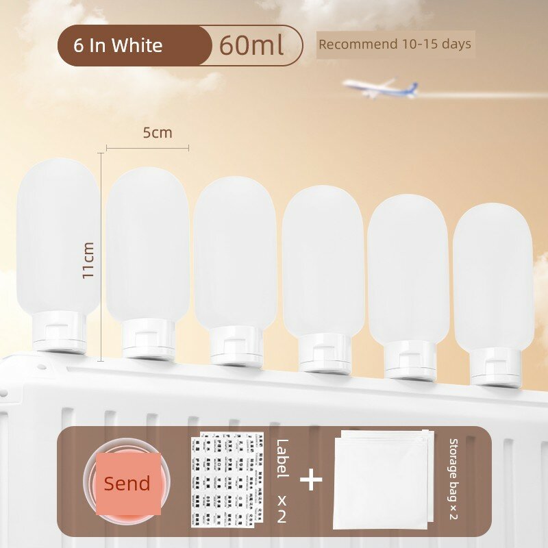 Дорожные многоразовые флаконы, товары для путешествий, гель для душа, шампунь, набор туалетных принадлежностей,