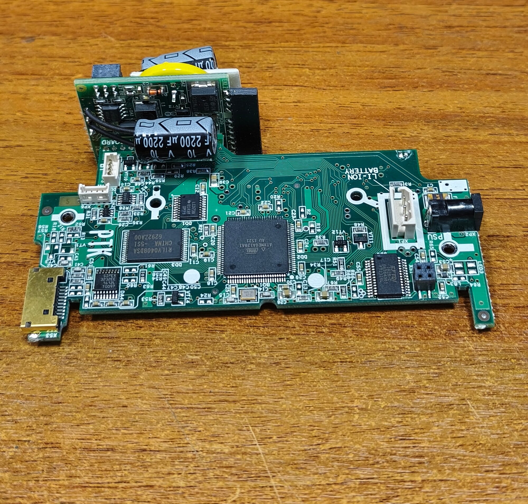 Центральная плата с платой питания в для кассового аппарата Штрих-Mobile-Ф.