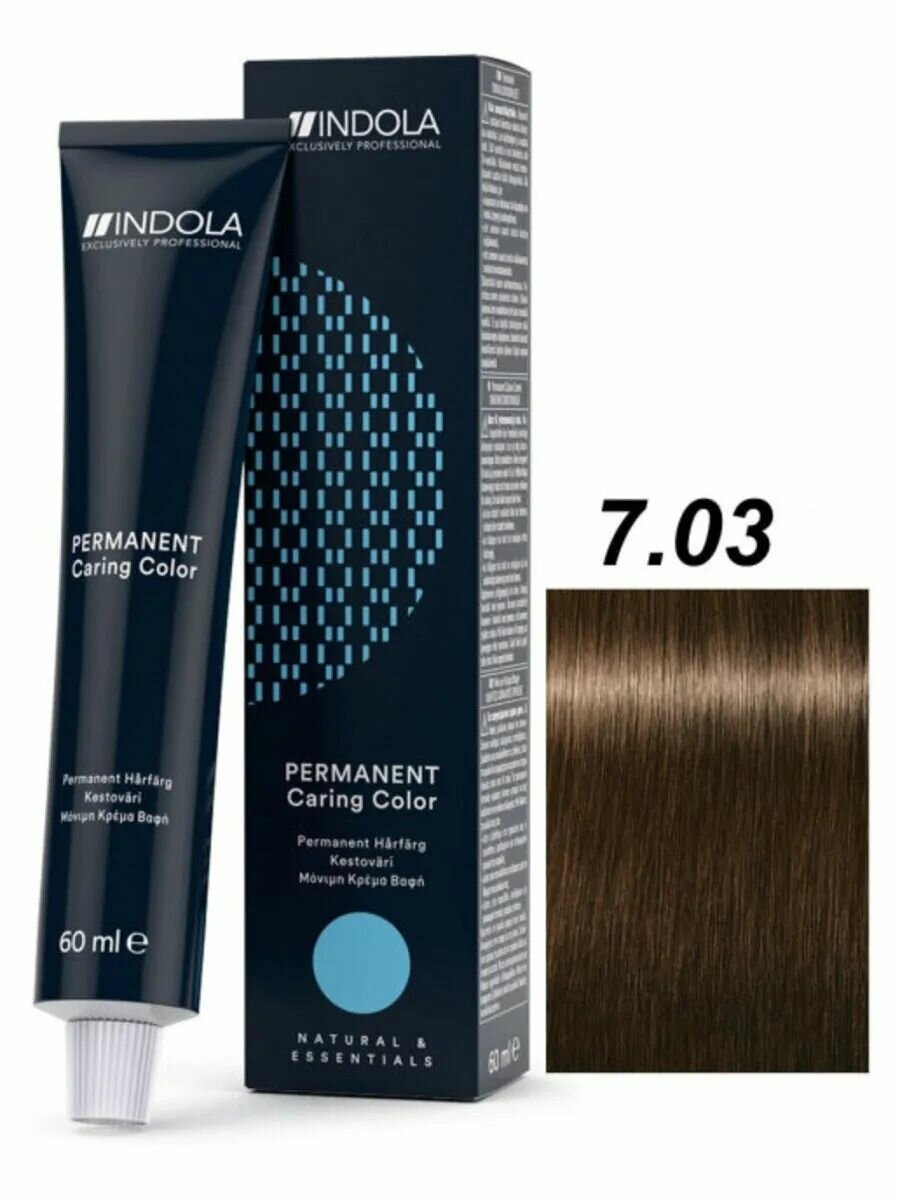 7.03 Краска для волос Indola Natural&Essentials, 60мл