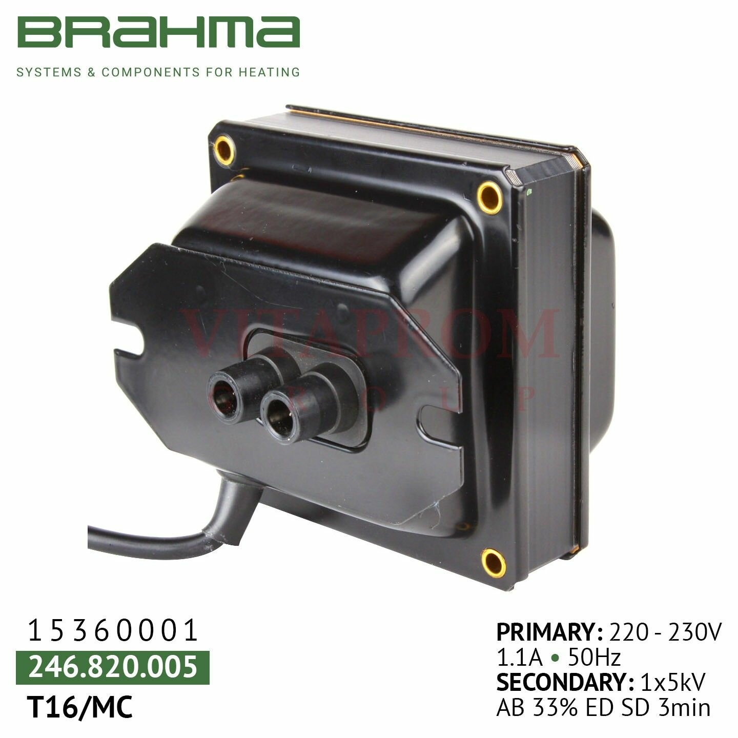 Трансформатор Brahma T16/MC, 15360001 — фото 1