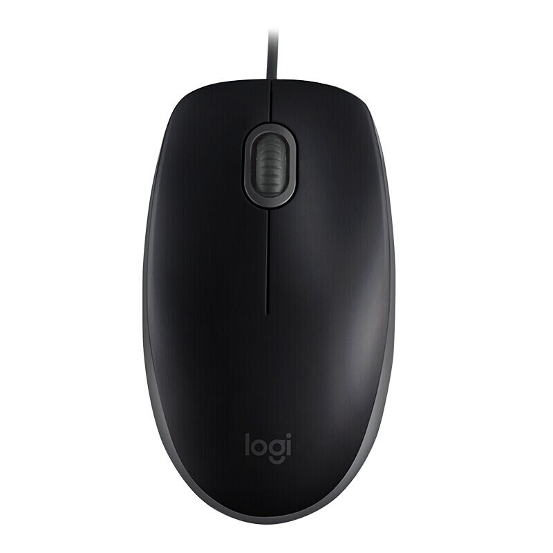 Мышь Logitech M110 проводная черная