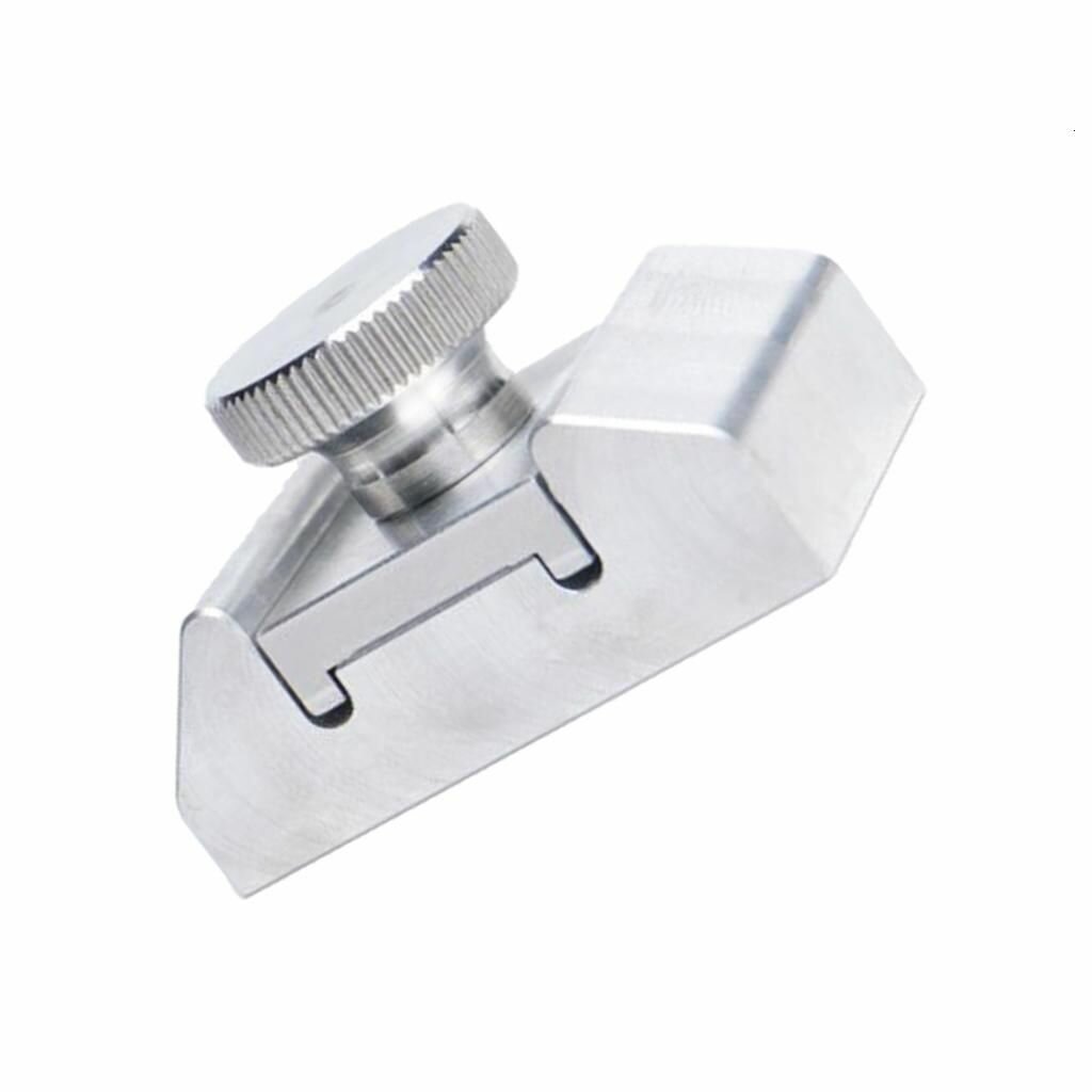 Держатель для наждачной бумаги полировки кожаного края Буковый зажим бумаги-небольшой скос