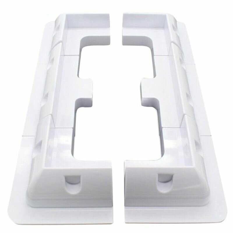 Комплект из 6 частей, кронштейн для солнечной фотоэлектрической системы ABS-белый