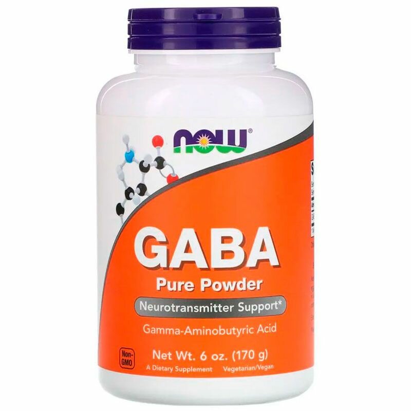 Аминокислоты и BCAA NOW Gaba Pure Powder (170 гр.)